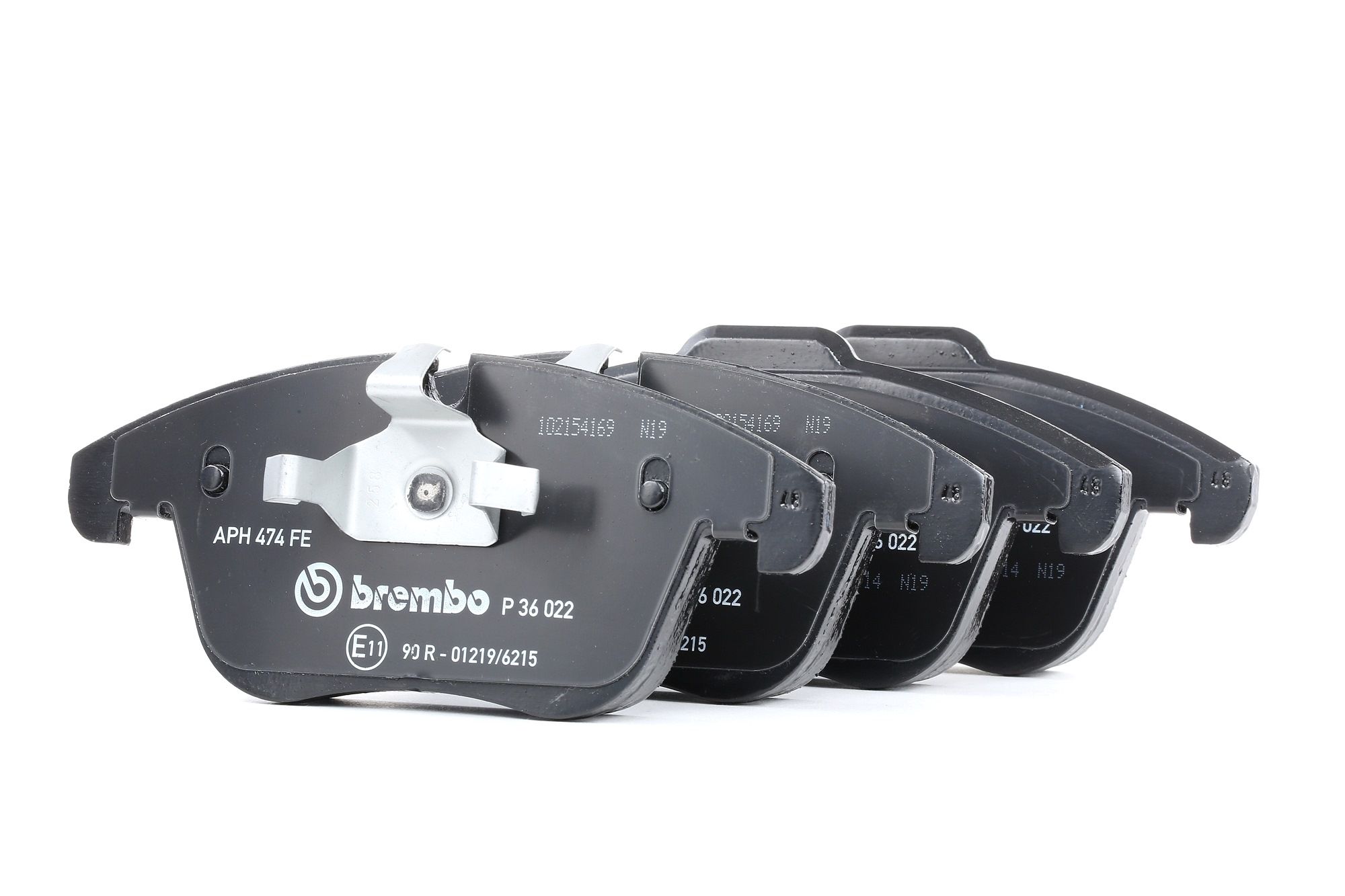 Bremseklosser sett MG ZS EV │ framaksel - Brembo Brake Pads | Geparden.no