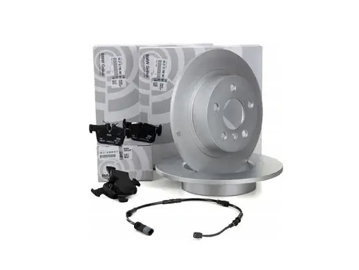 Bremsesett bak BMW i3 2013 - 2022 │ Genuine® Brake Discs with pads ...