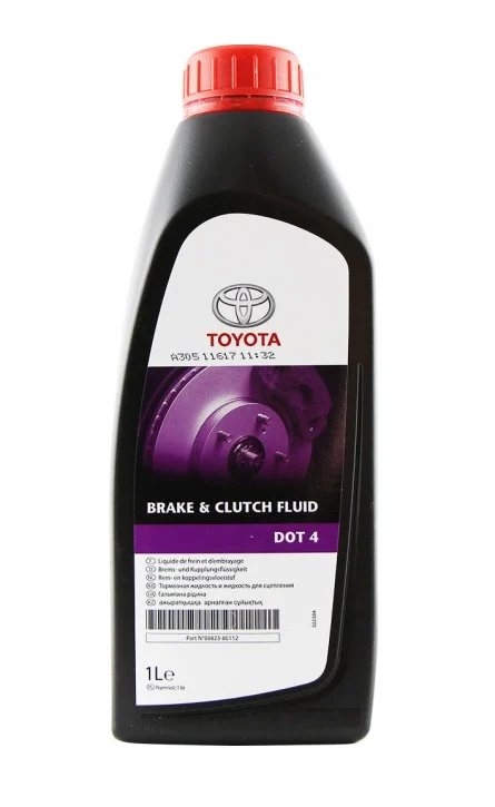 Bremsevæske DOT 4 Toyota Brake and Clutch | Genuine Toyota Brake Fluid ...