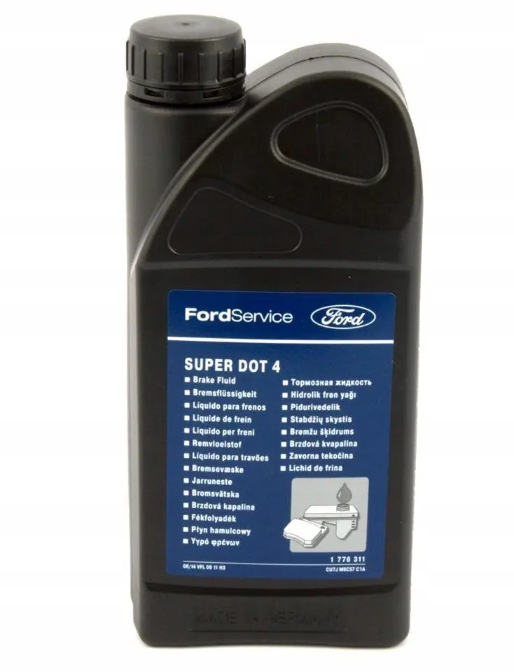 Bremsevæske Super DOT 4 Ford │ Genuine® Hydraulic oil & brake fluid ...