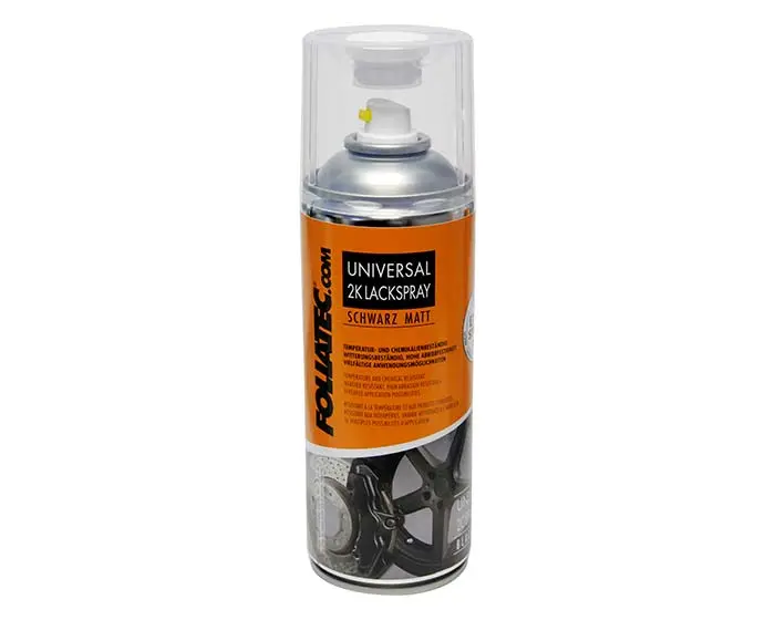 Felglakk Foliatec Rim Kit 2C Spray Paint | Spraylakk sett Black Matt ...