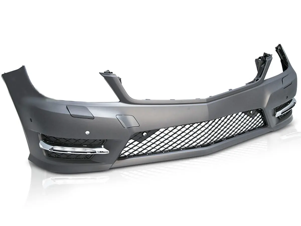 Frontfanger + LED Mercedes-Benz C (W204 / S204 / C204) 2011-2014 | AMG ...