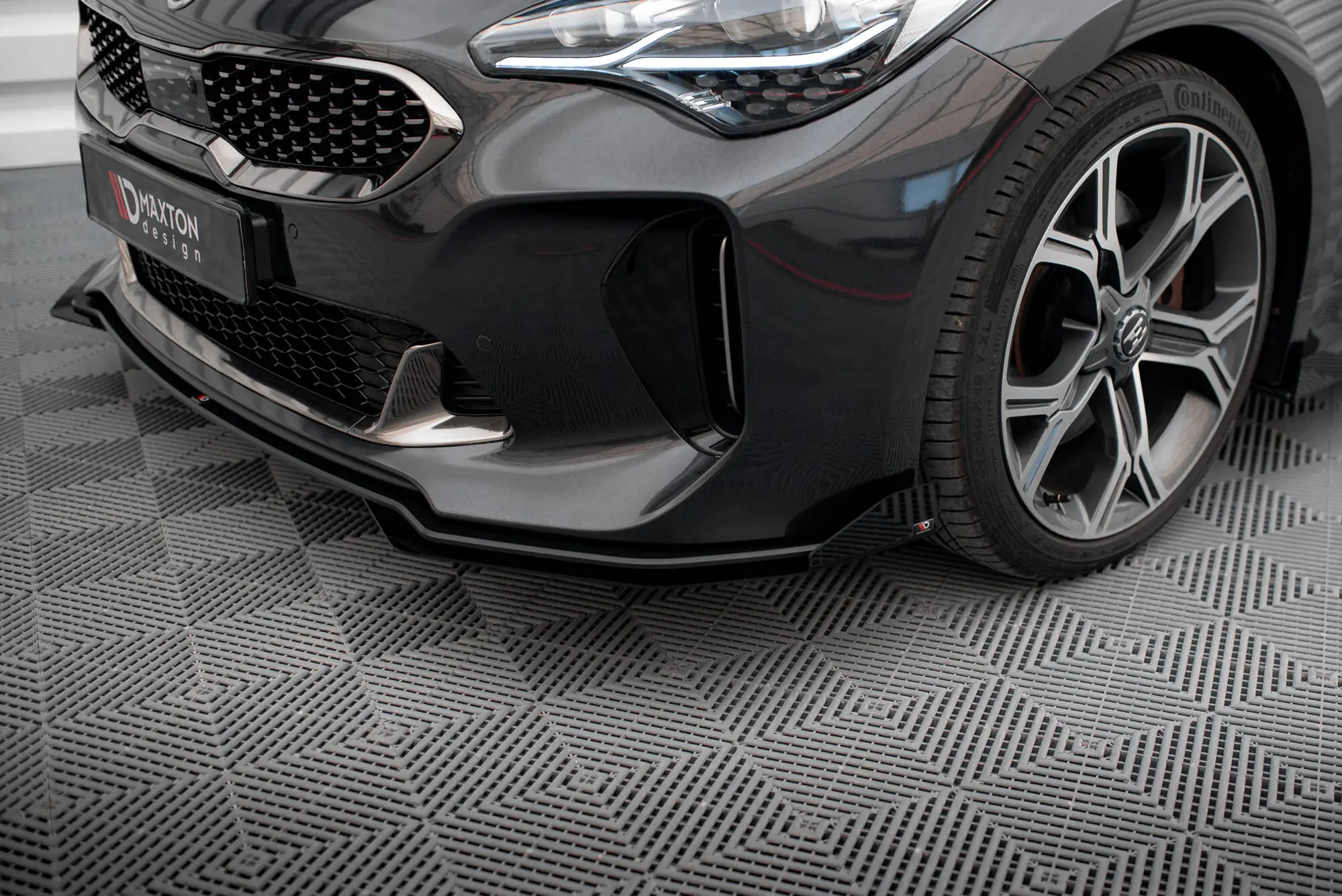 Frontspoiler + flopper Kia Stinger GT / GT-Line 2017 - 2023 | Street ...