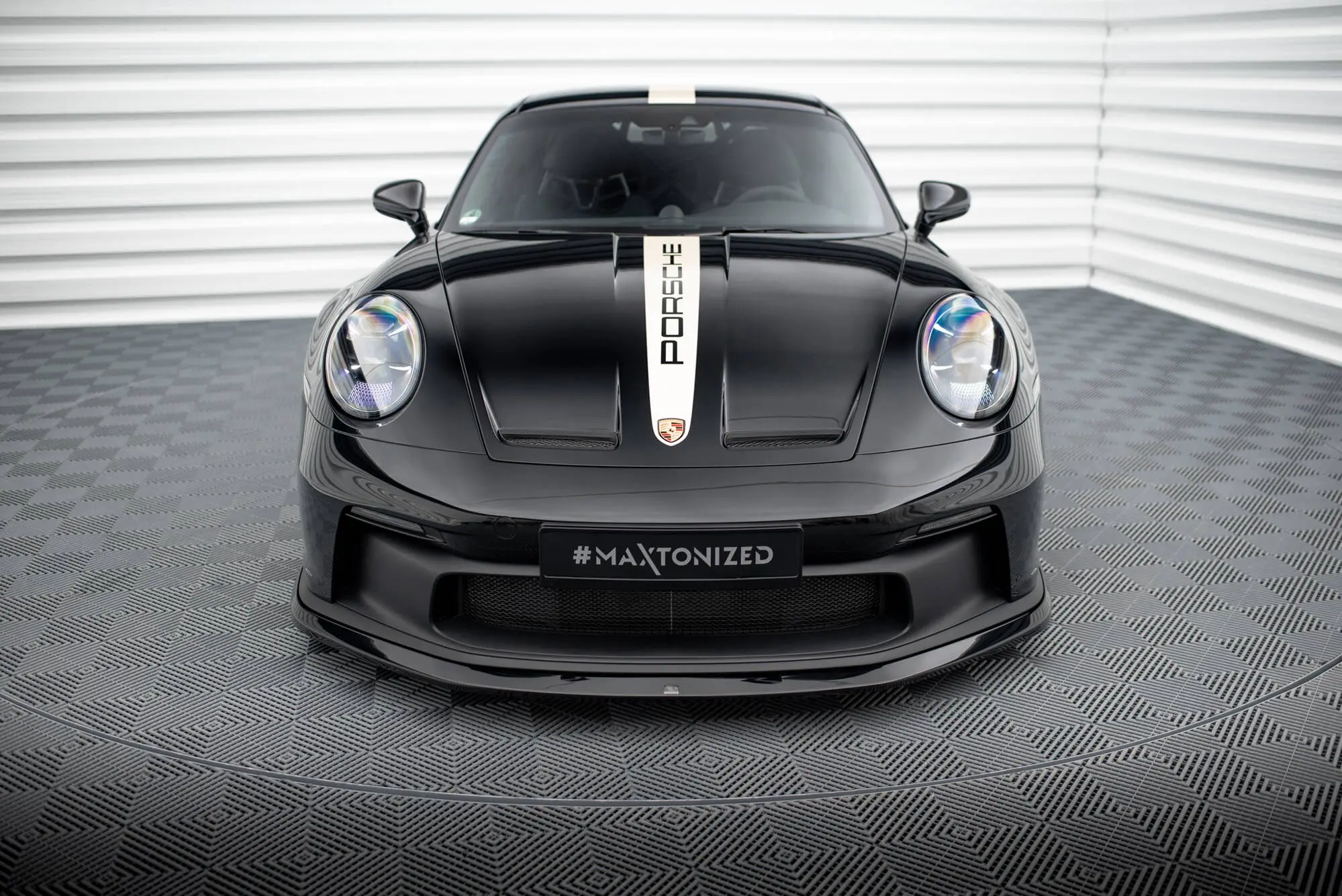 Frontspoiler Porsche 911 (992) GT3 2021 - > | Glossy Black Edition ...