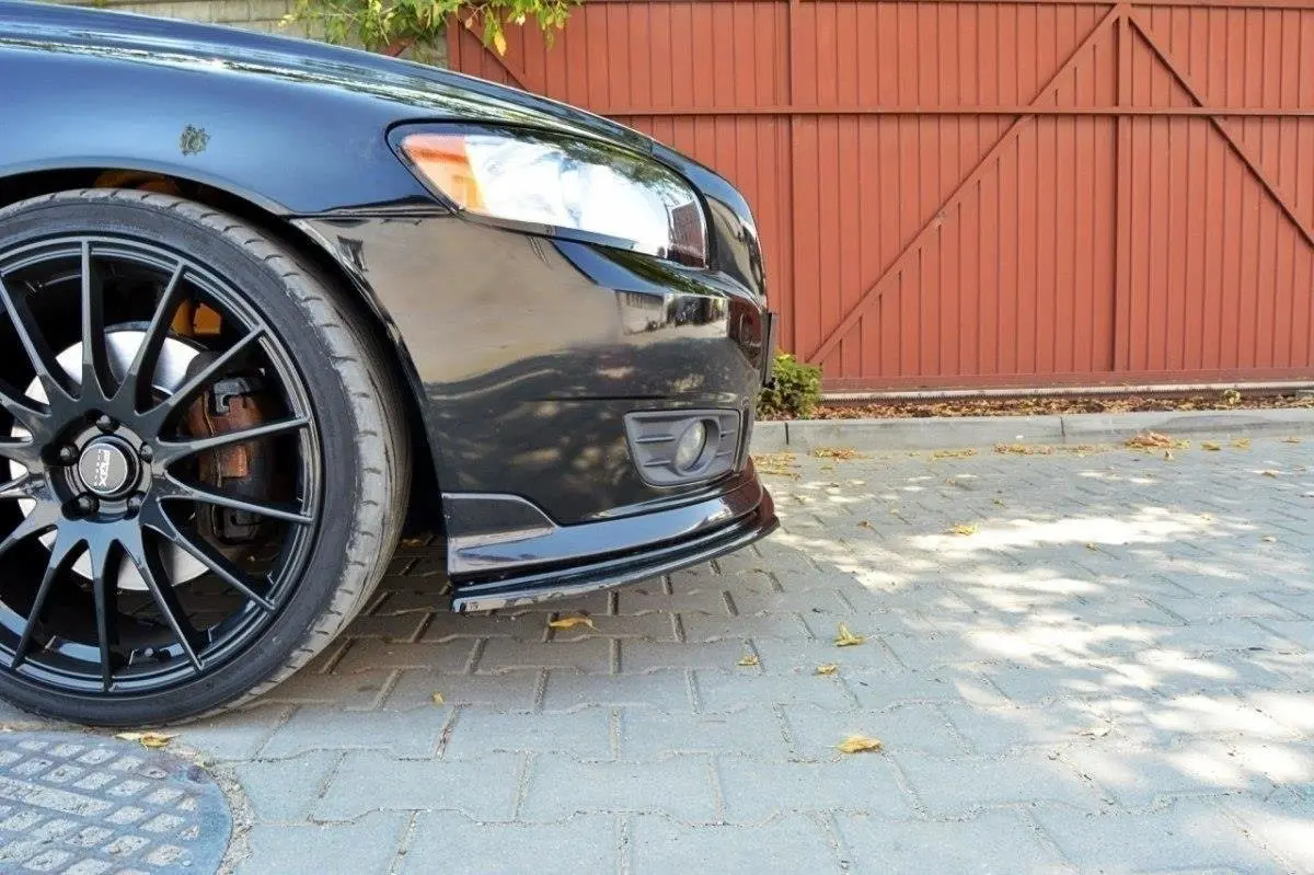 Frontspoiler Volvo V50 R-Design Facelift 2007 - 2012 │ V.1 Glossy Black ...