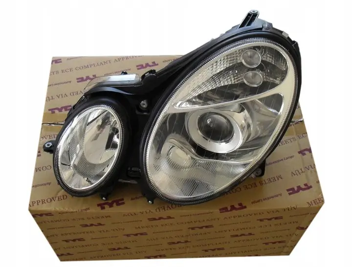 Hovedlyskaster TYC venstre Mercedes-Benz E-Klasse W211 / S211 | Geparden.no