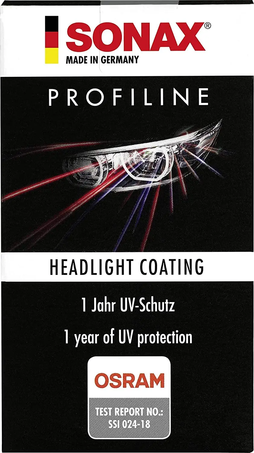 Keramisk Coating For Lykter og Lister SONAX PROFILINE HEADLIGHT COATING ...