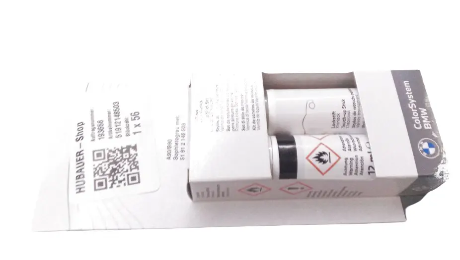 Lakkstift kit 2-komponent BMW Touch Up Sophistograu Met. │ Lakk kode ...