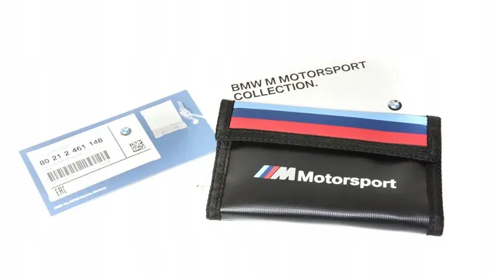 Lommebok BMW ///M Motorsport Black | Geparden.no