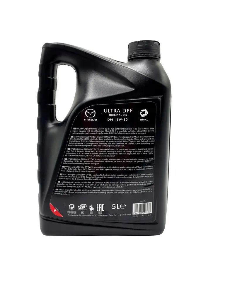 Motorolje 5W-30 Mazda Ultra Original Oil │ Dexelia Ultra DPF - 5L ...