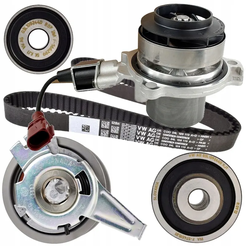 Registerreim sett OEM VW med vannpumpe 1.6TDI / 2.0TDI | Geparden.no