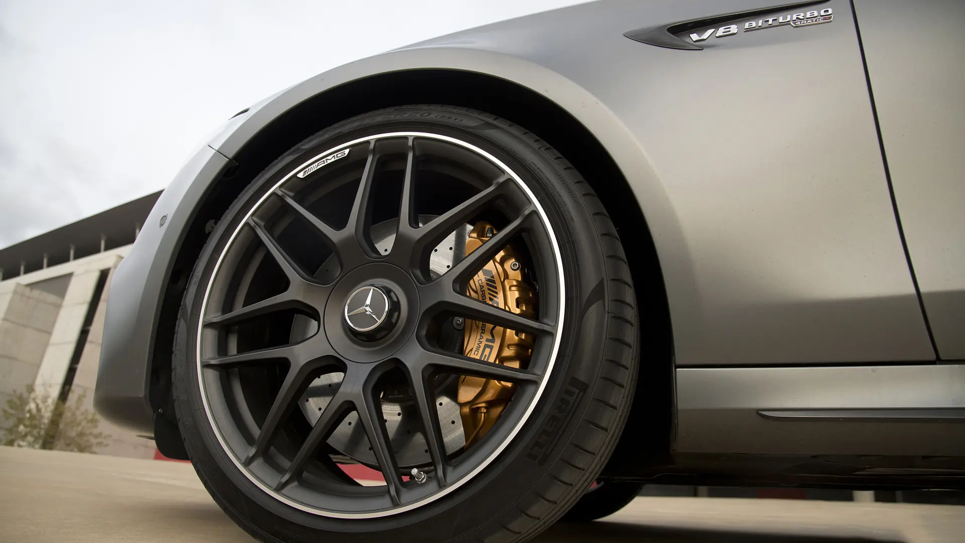 Senterkopp Mercedes-Benz AMG Black Edition - 4 stk. | Geparden.no