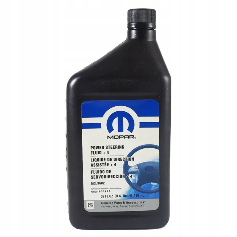 Servoolje Mopar Power Steering Fluid +4 │ Genuine® Hydraulikkolje ...