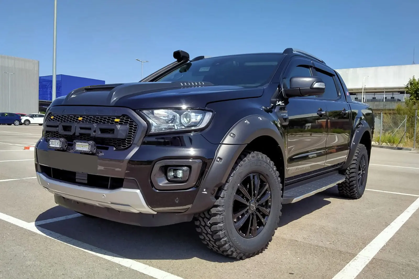 Skjermbreddere Ford Ranger 2019 - 2022 | Geparden.no