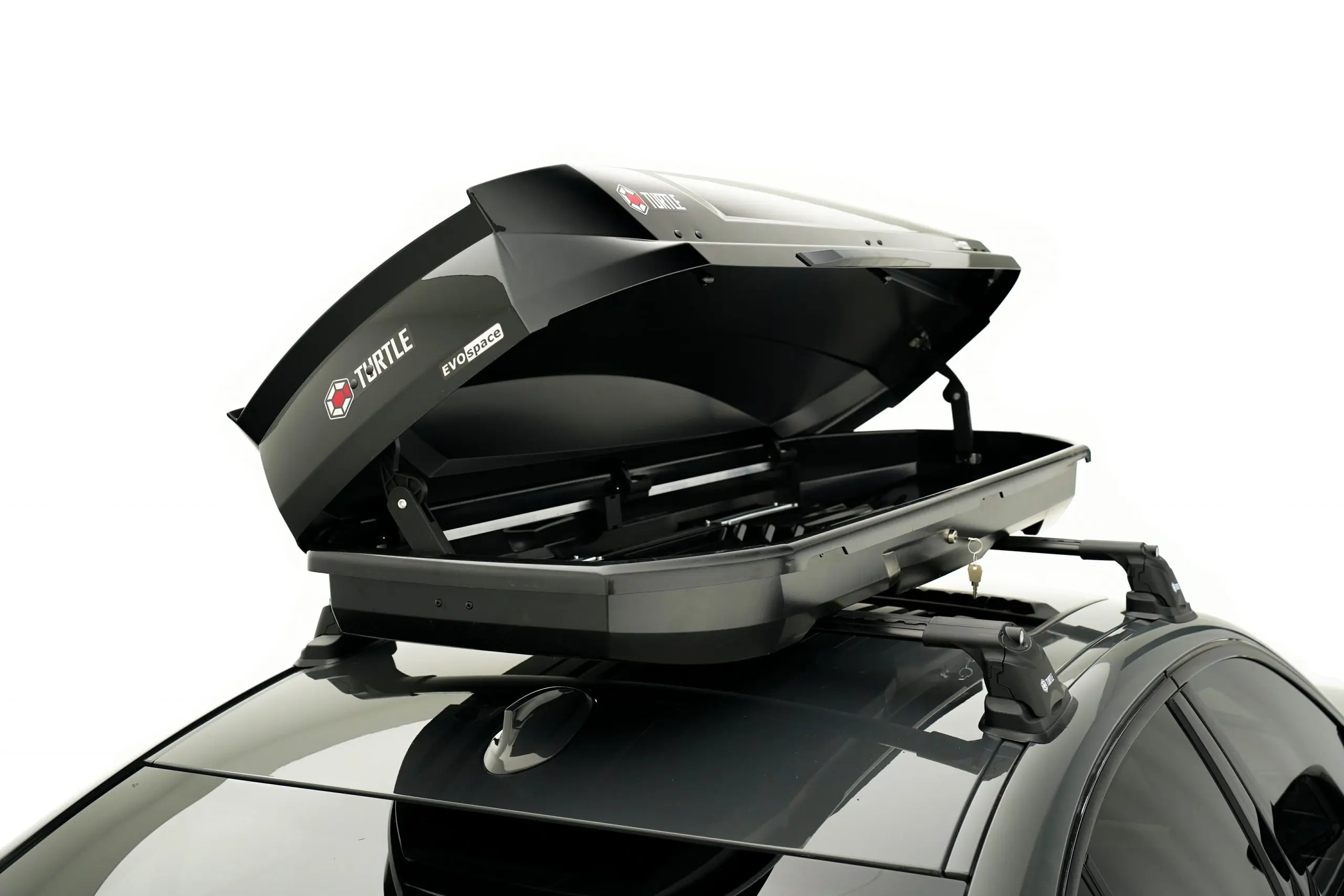 Takboks Evo Space 320 │ Skiboks Roof Box - Black Piano Edition ...